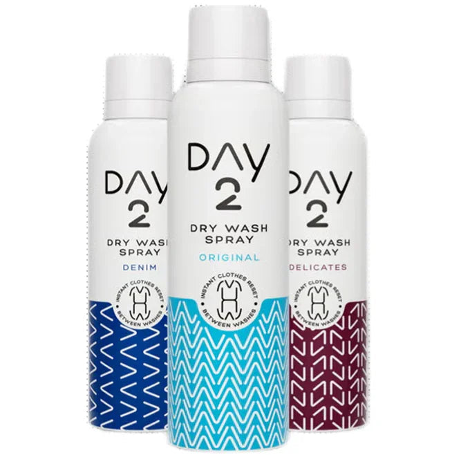 DAY2 Spray de Lavagem a Seco 200ml | ORIGINAL & DELICADOS | DMC Higiene