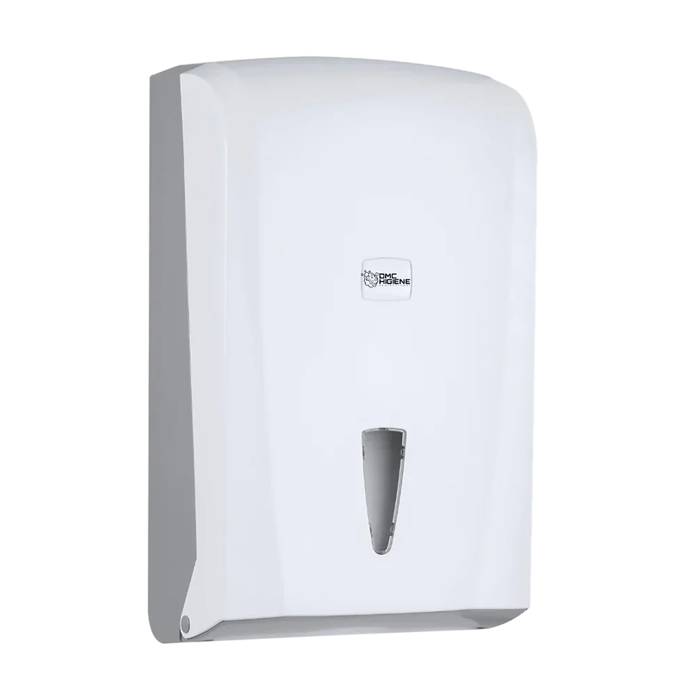 Dispensador Toalhas Mão Zig-Zag XL Branco ABS DELFI LITE K41 | DMC Higiene