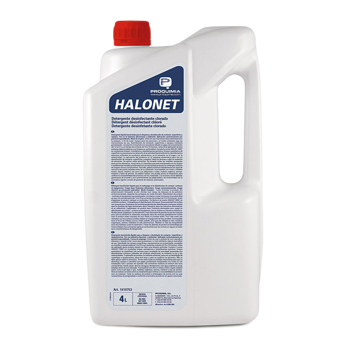 HALONET 10L | Detergente Desinfetante Clorado Concentrado | DMC Higiene