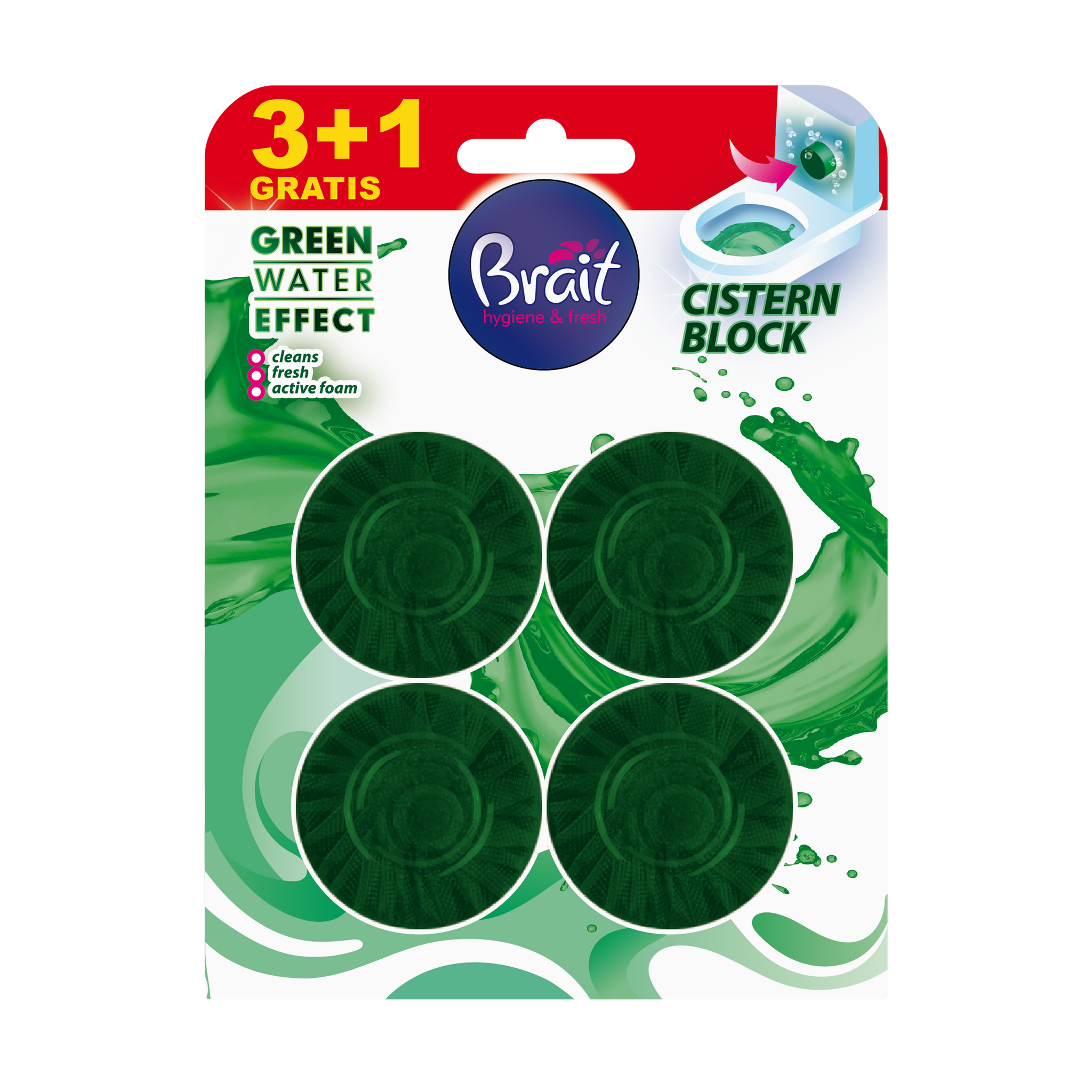 BRAIT CISTERN BLOCK | Bloco Sanitário p/Autoclismo | DMC Higiene